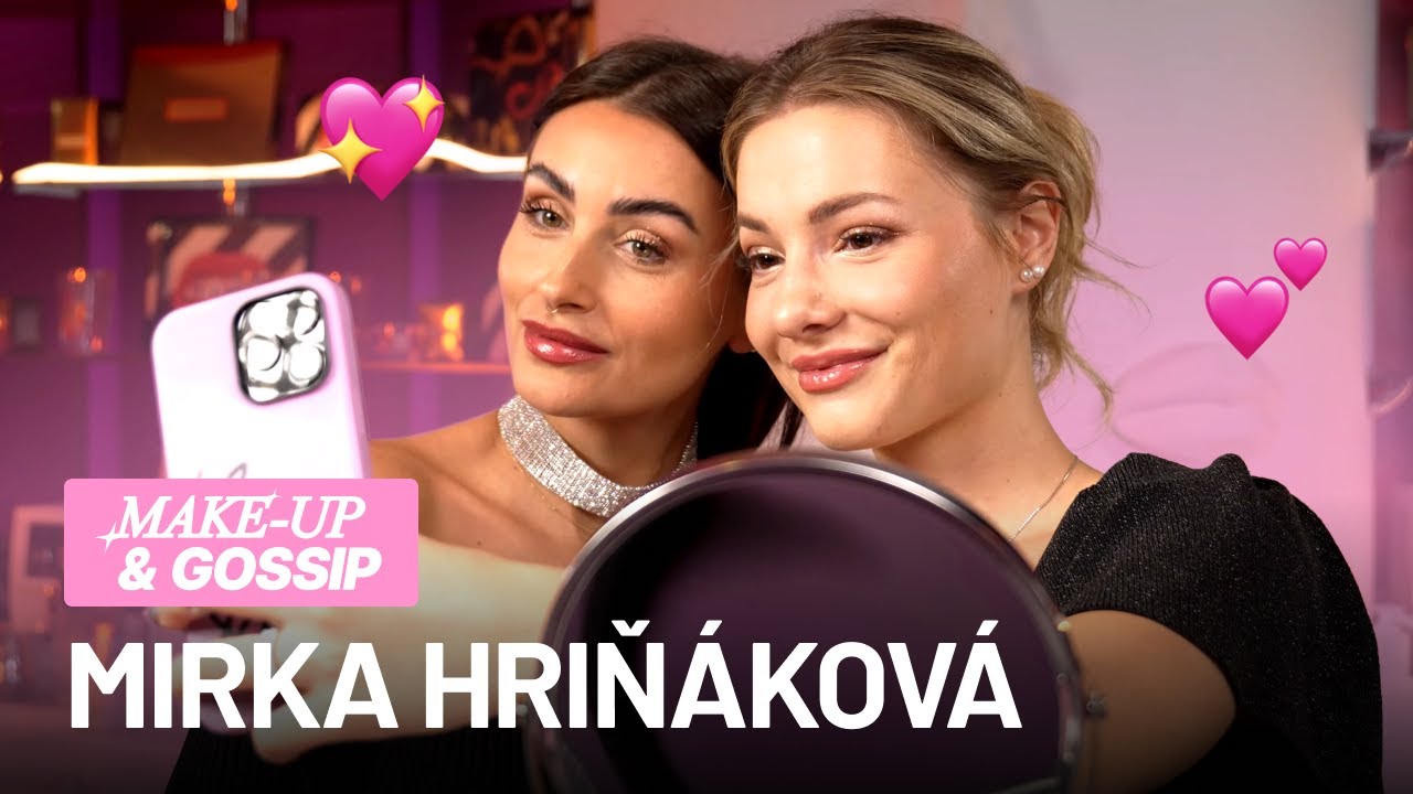 Mirka z Ruže predviedla očarujúci make up na silvestrovskú párty (MAKE ...