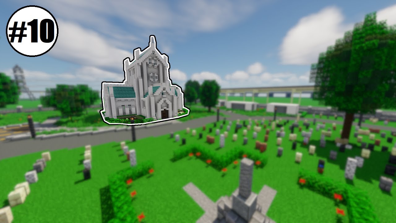 Building New Serenity #10 | Cemetery Chapel | Minecraft Timelapse - YouTube