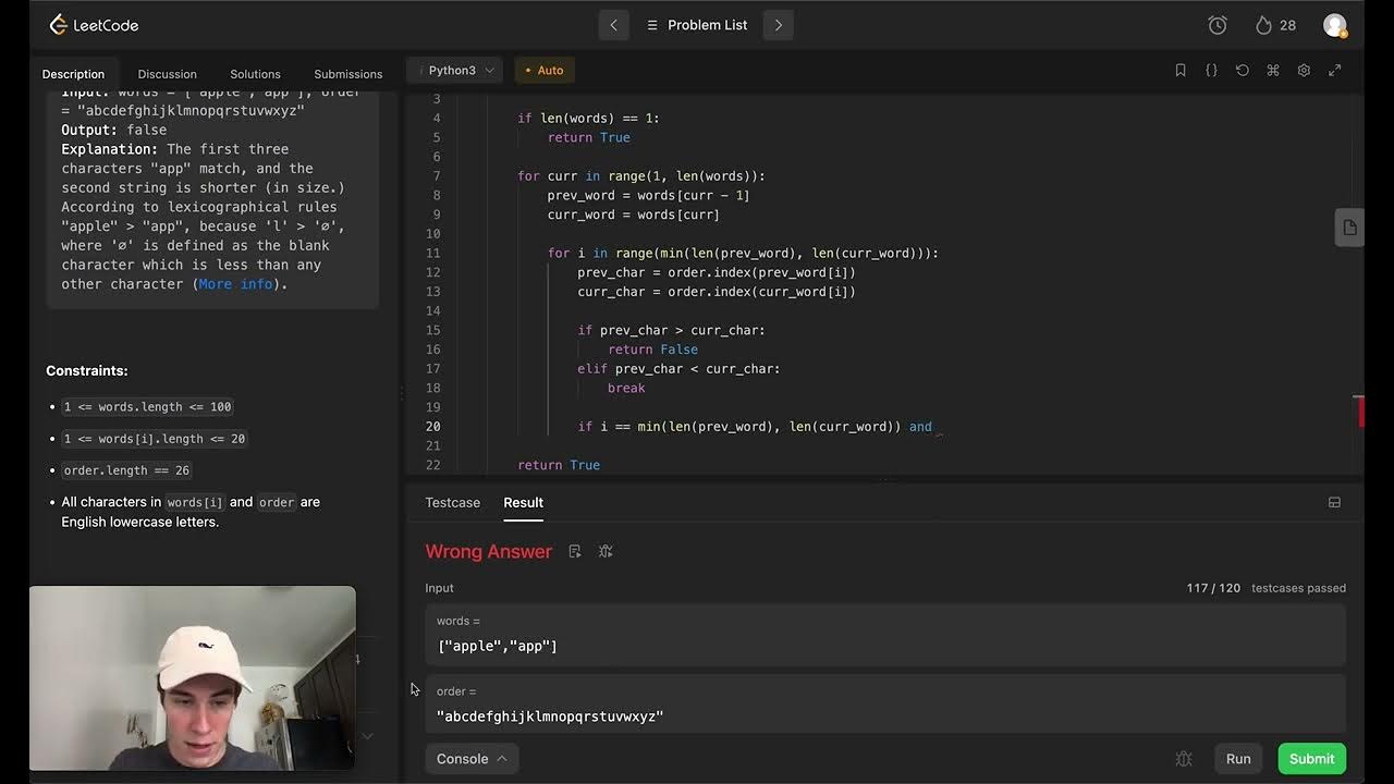 Leetcode 953 - Day 28 - YouTube