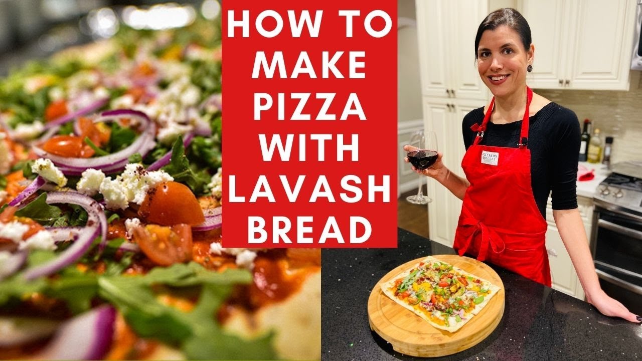 How To Make Pizza With Lavash Bread - YouTube