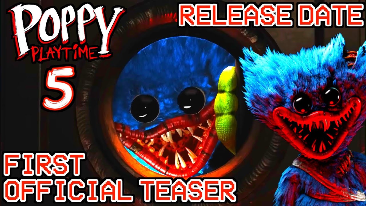 Poppy Playtime Chapter 5 - FIRST OFFICIAL TEASER TRAILER 😃 RELEASE DATE ...