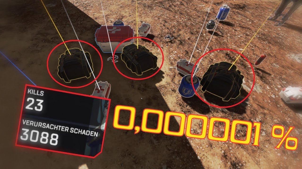 Apex Legends || We found 3 GOLDEN BACKPACKS + 23 Bomb Gameplay 6# - YouTube