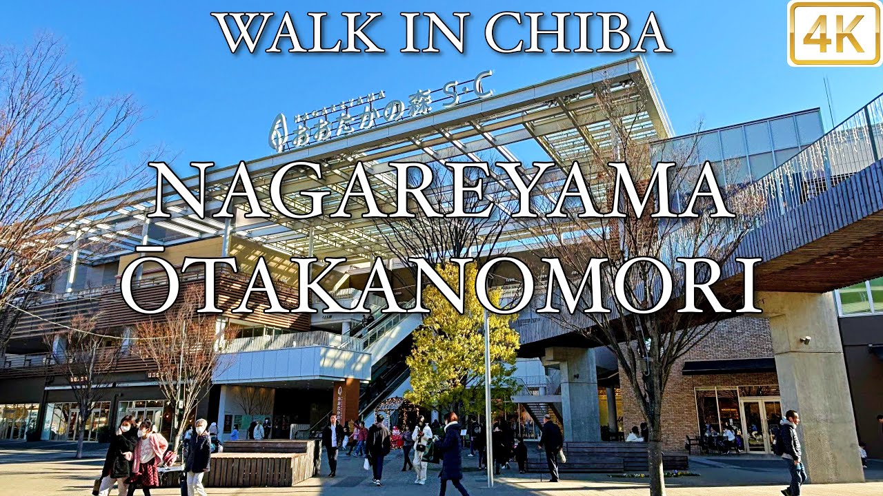 NAGAREYAMA-ŌTAKANOMORI 流山おおたかの森 】 Walk in CHIBA 千葉4K - YouTube