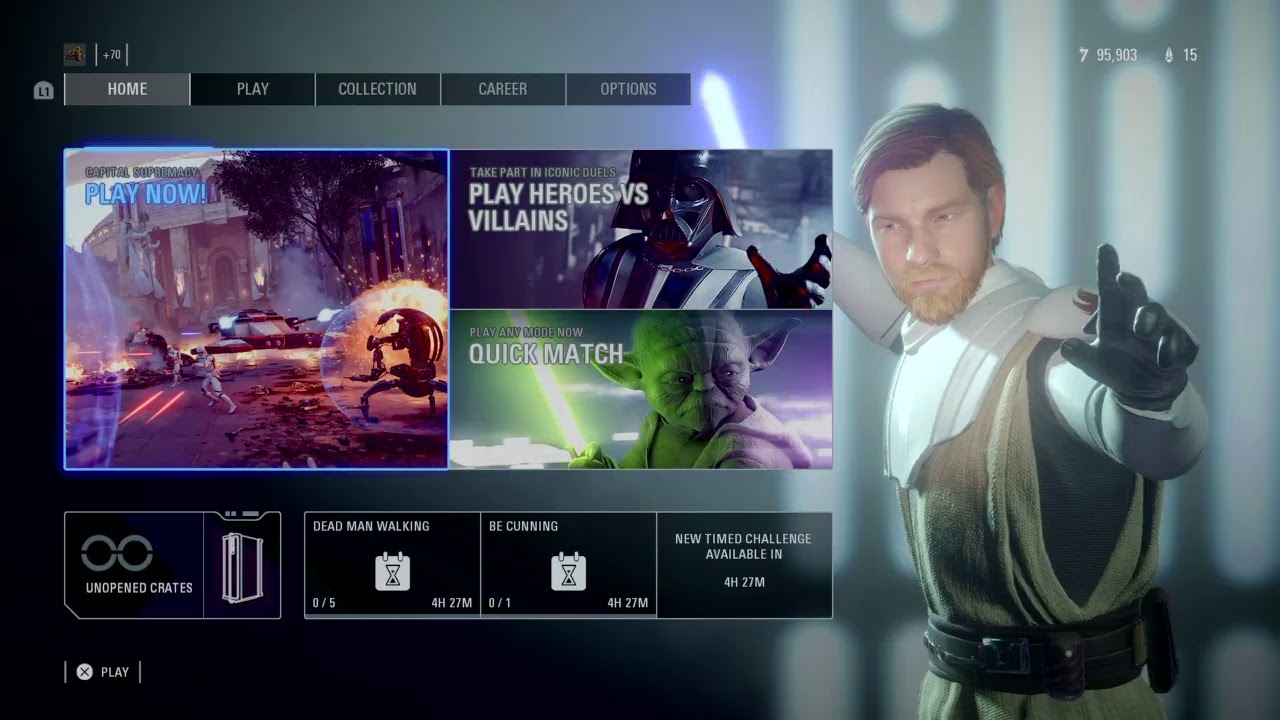 live star wars battlefront 2 omgedraaide kleuren - YouTube