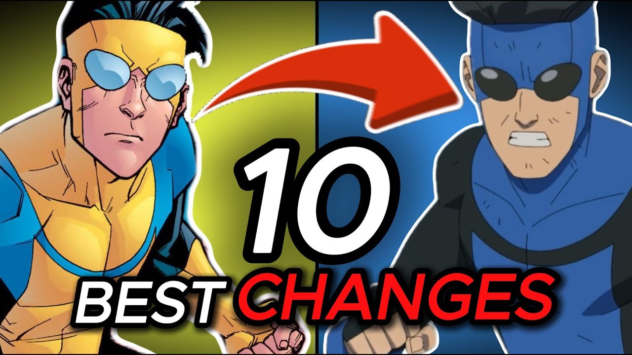 The Invincible Show FIXED These 10 Things From the Comics - YouTube
