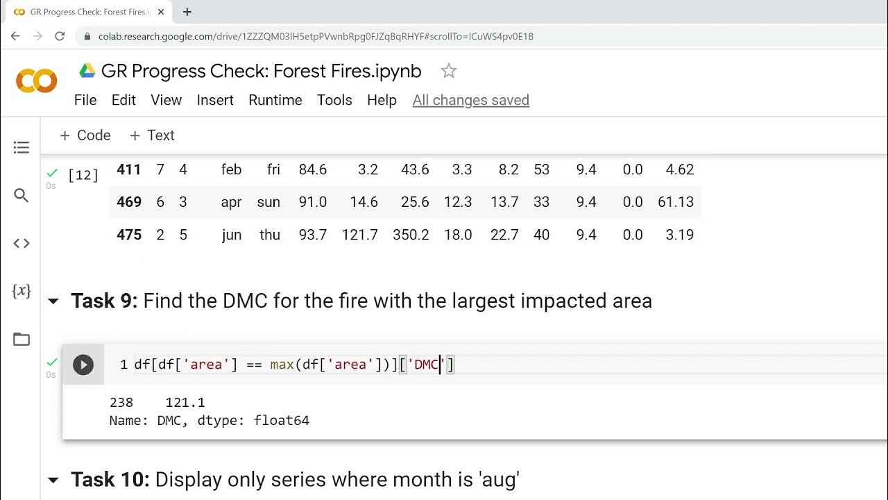 Forest Fires: Analyze and visualize a forest fire dataset - YouTube