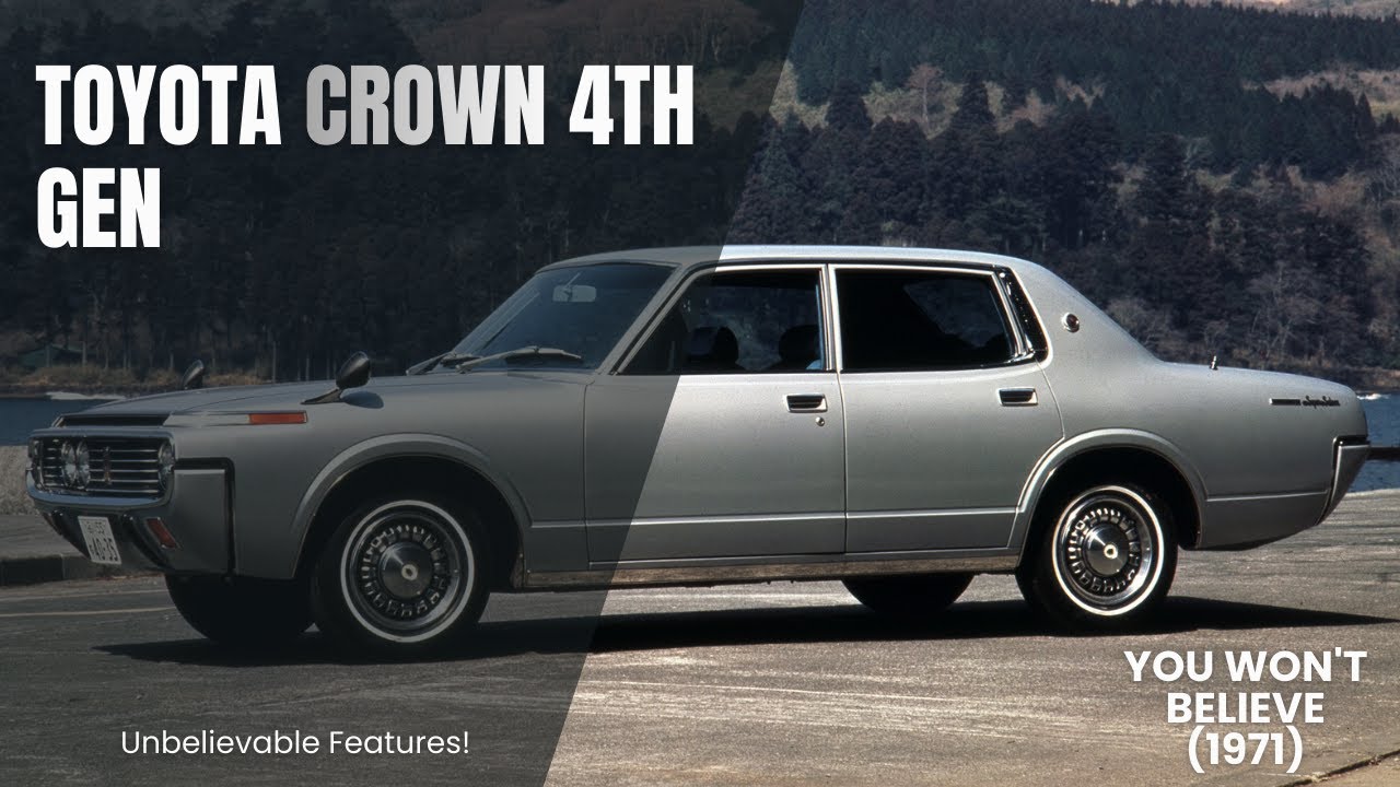 Toyota Crown 4th Generation 1971 - YouTube