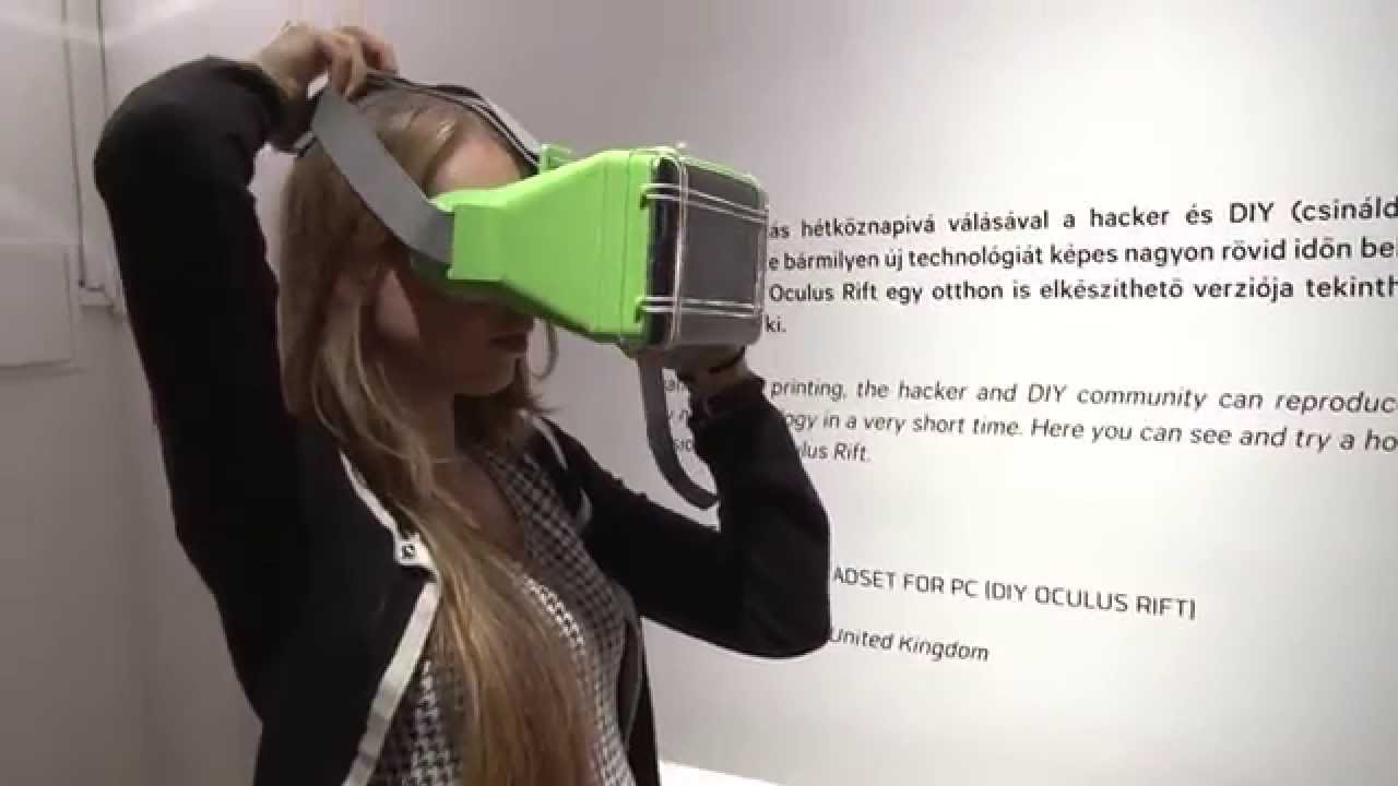 Kép és képtelenség - Matthew Beaman DIY Oculus Rift - YouTube