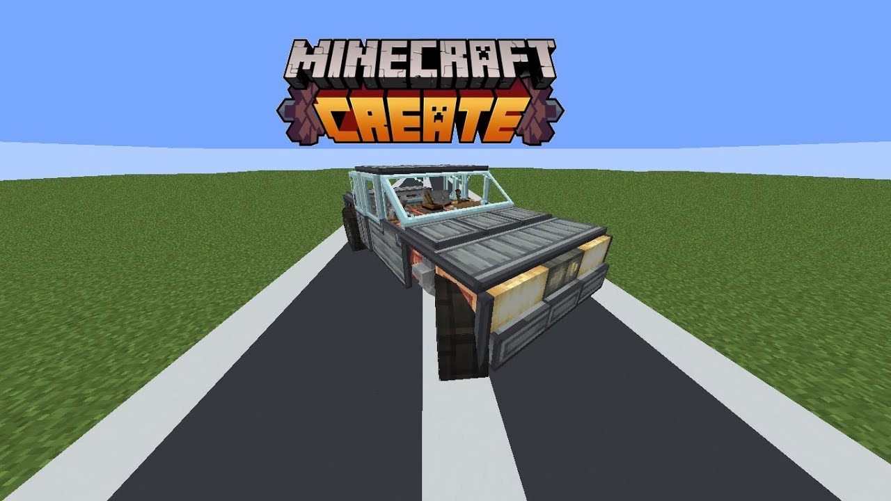 как сделать полностью функциональную машину в Minecraft Java Edition с ...