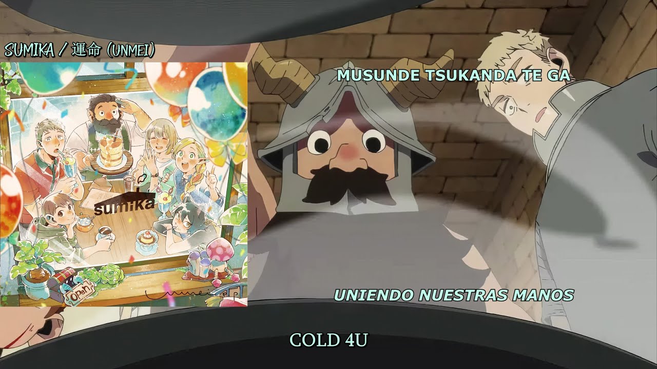 Sumika | Unmei (sub. Español & Romaji) // Dungeon Meshi OP 2 - YouTube