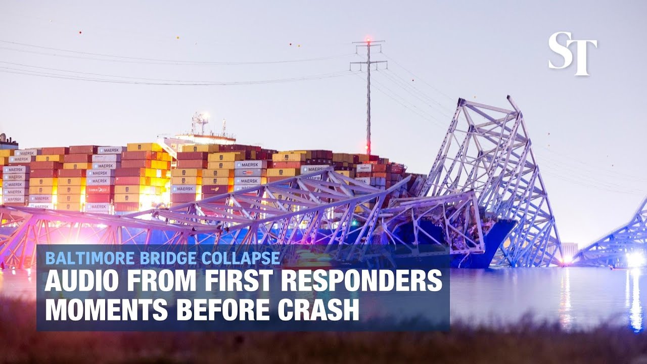 How emergency workers dealt with Baltimore bridge collapse - YouTube