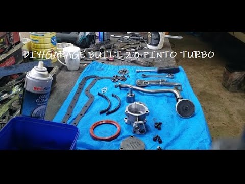 DIY 2.0 PINTO TURBO ;;; PT10 OIL PUMP , SUMP , ALTERNATOR, ECT ECT ...