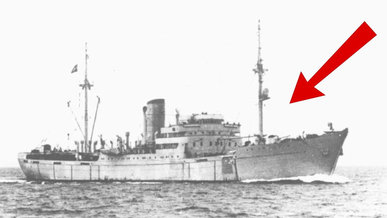 El buque de carga que hundió un barco de guerra alemán con un solo ...