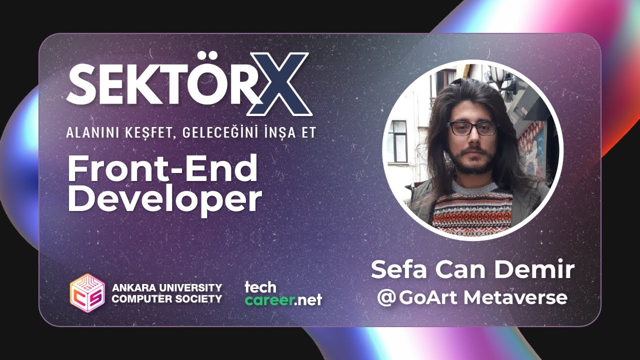 Front-End Developer - Sefa Can Demir | SektörX - YouTube
