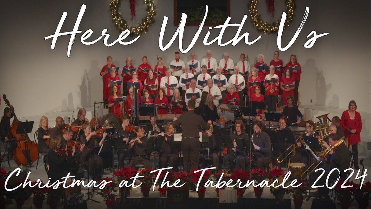 Here With Us - Christmas at The Tabernacle 2024 - YouTube