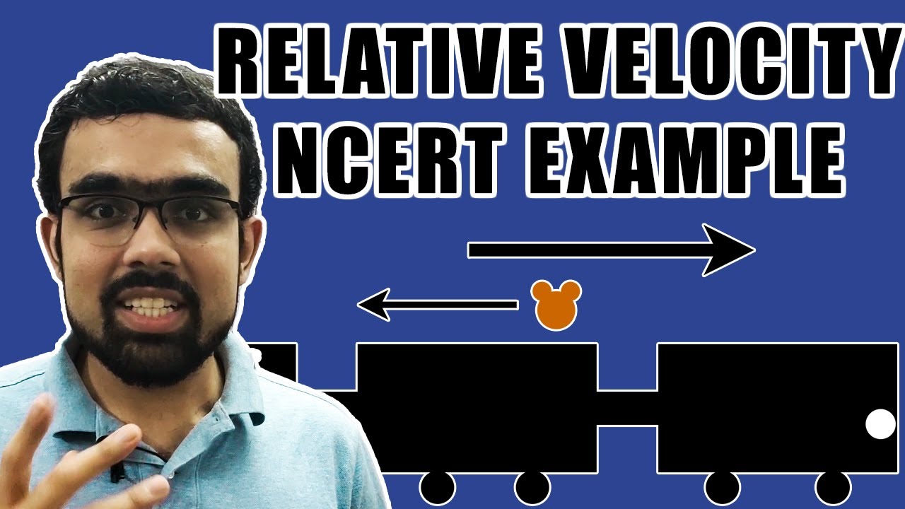Relative Velocity | NCERT Question (Two Trains and a Monkey) | Class 11 ...