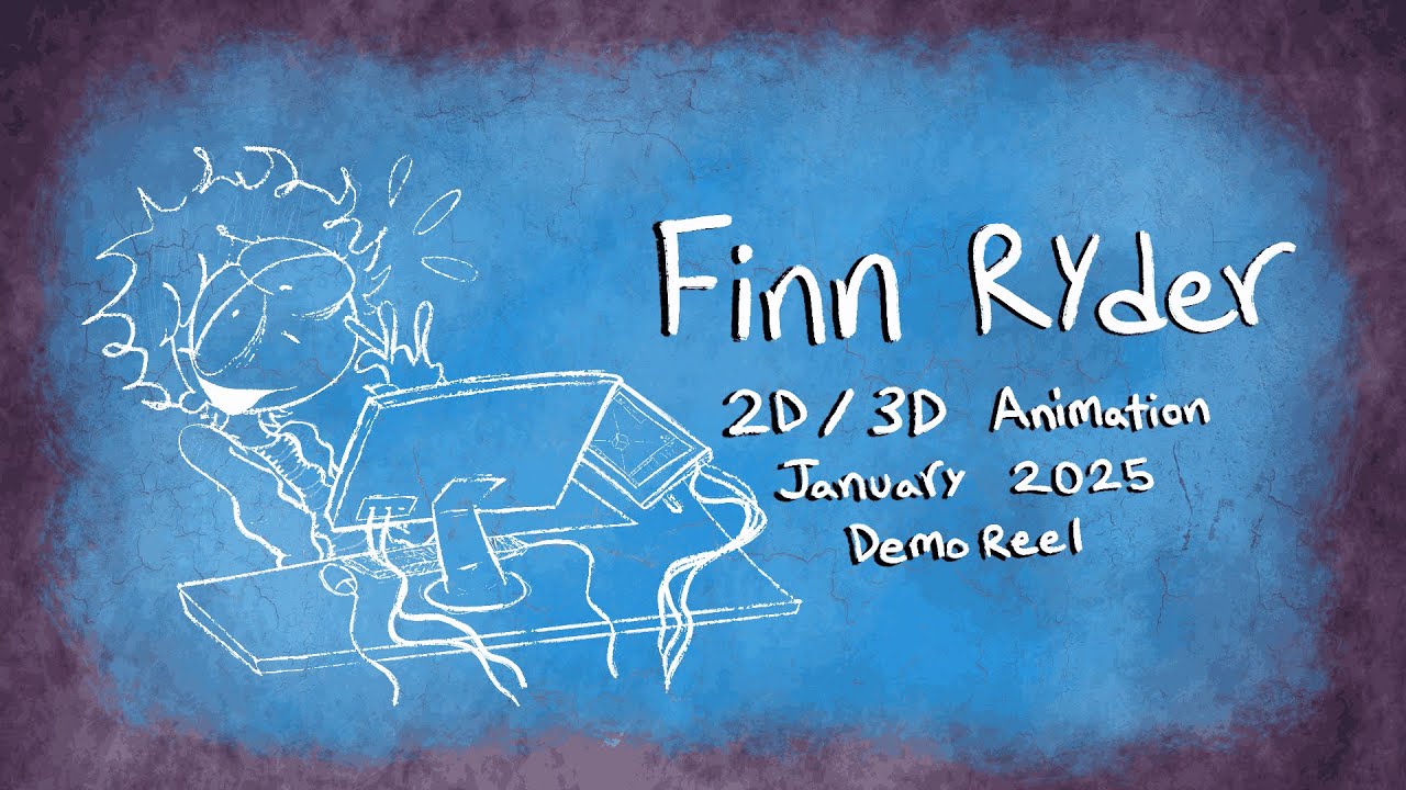 Finn Ryder | 2D/3D Animation Demo Reel 2025 - YouTube