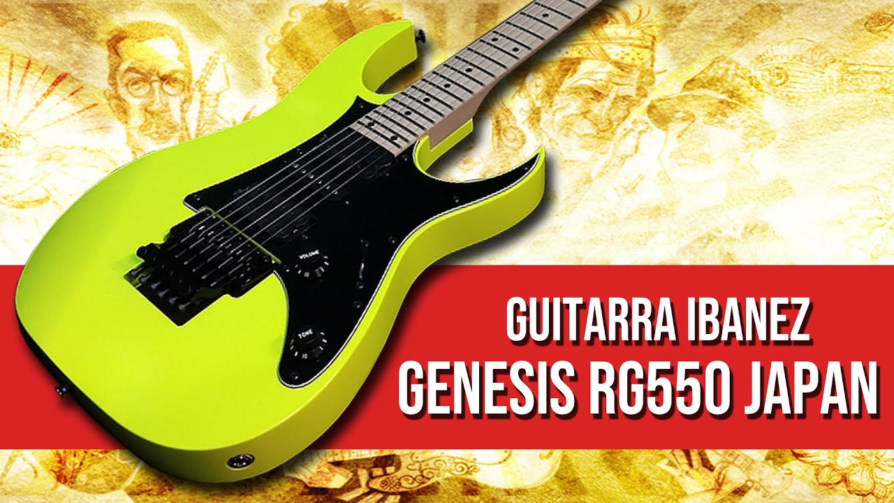 Review Barramusic Ibanez RG 550 Genesis | Com Felippe Assis - YouTube