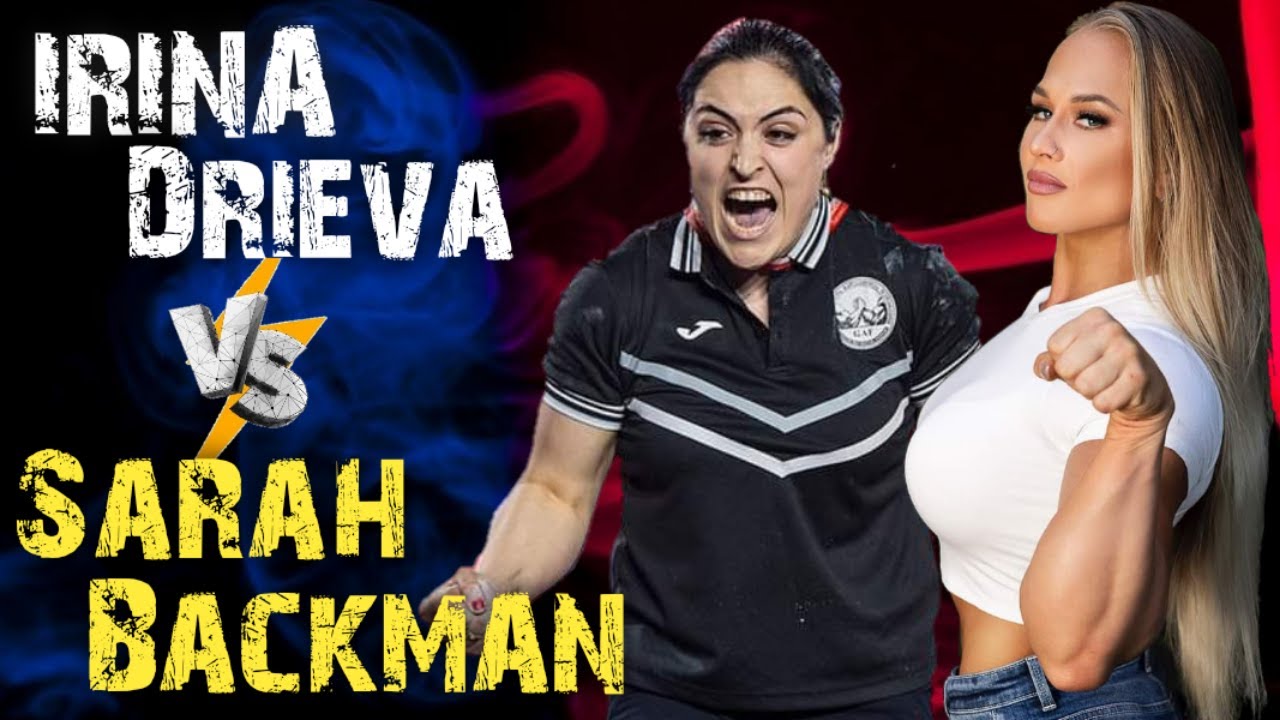 SARAH BACKMAN VS IRINA DRIEVA ARMWRESTLING MATCH HARDLINE CHAMPIONSHIP ...