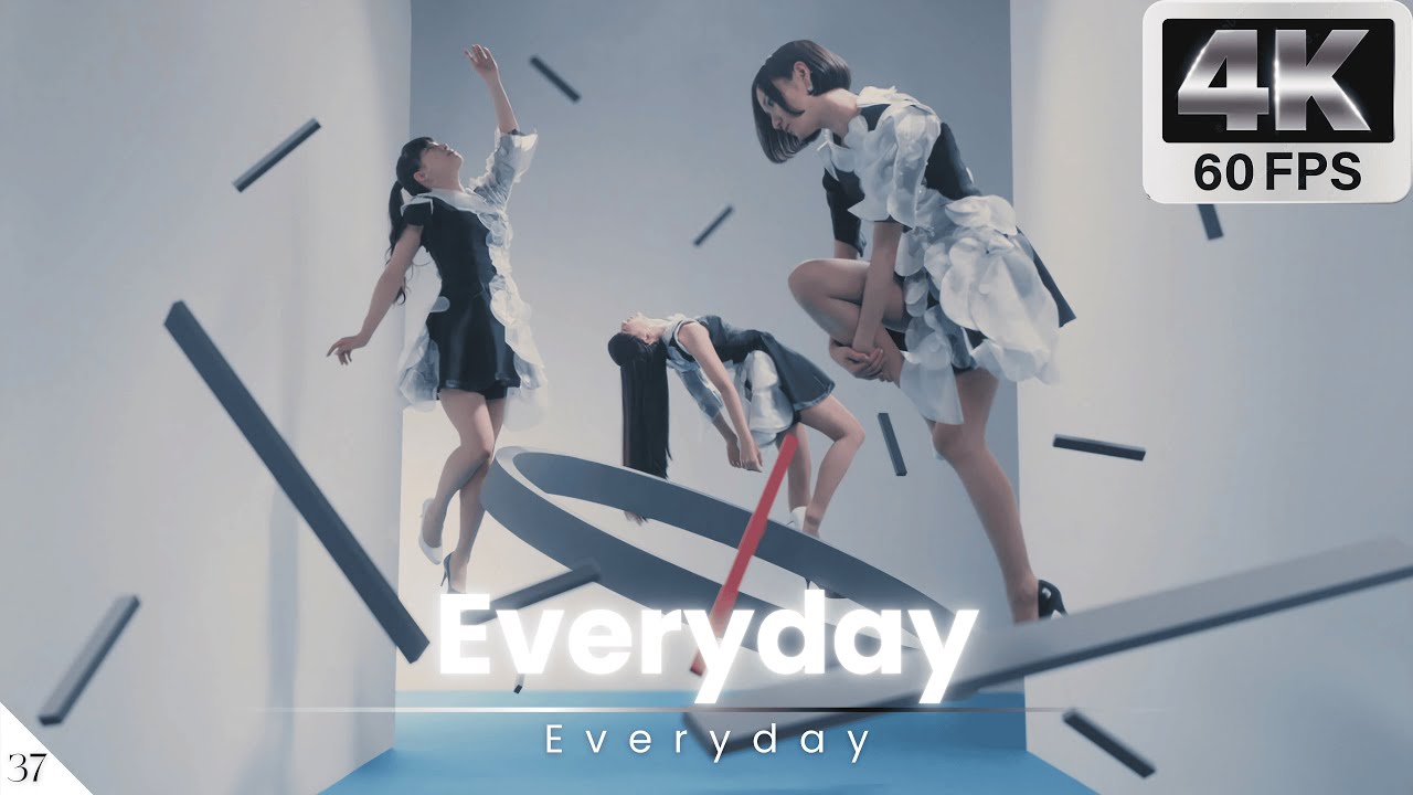 Perfume - Everyday 𝙼𝚅 [𝟒𝐊𝟔𝟎𝐅𝐏𝐒] | 歌詞付き(CC) - YouTube