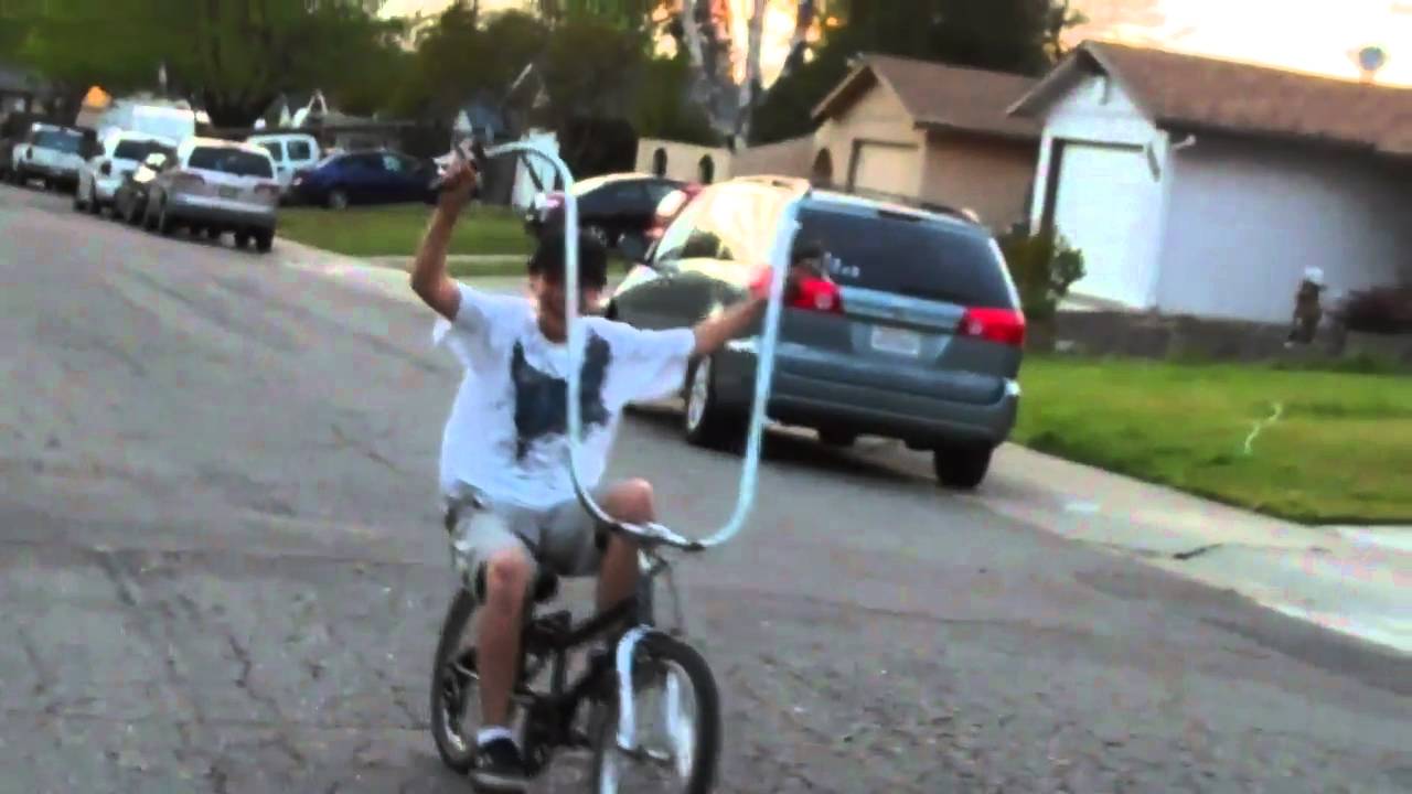 Cool Homemade bike! - YouTube