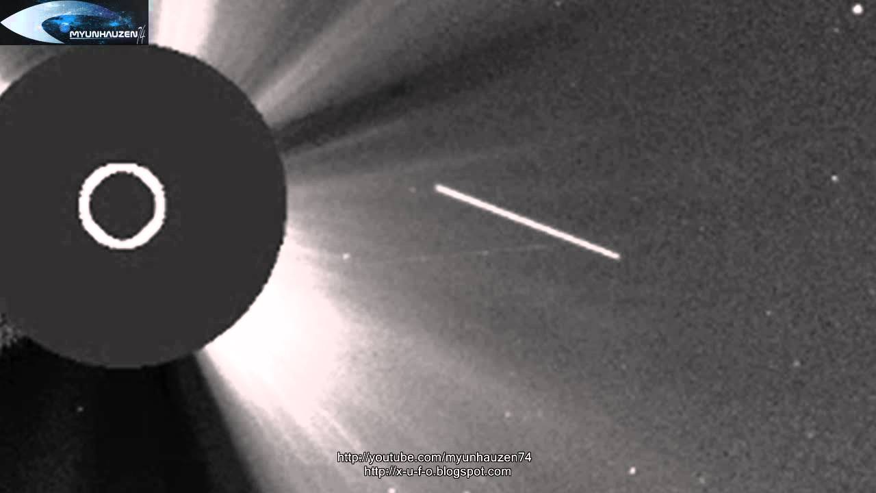 Giant UFO - Cigar and Huge UFO - Rod in the solar space - January 20 ...