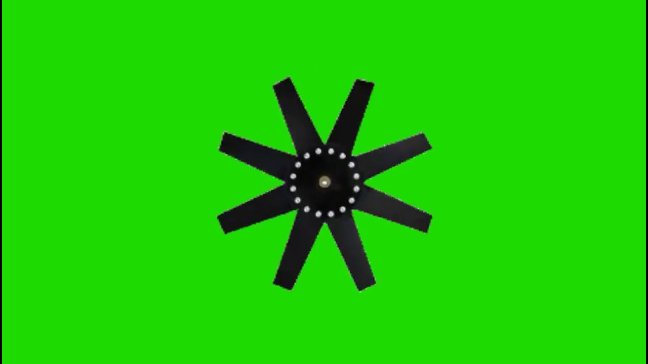 fan green screen video , Rotry fan - YouTube