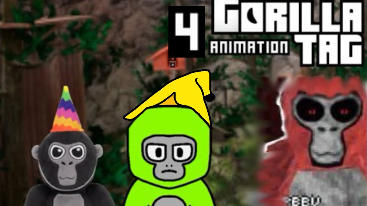 Gorilla tag ANIMATION (Part 4) MONKE MADNESS - YouTube