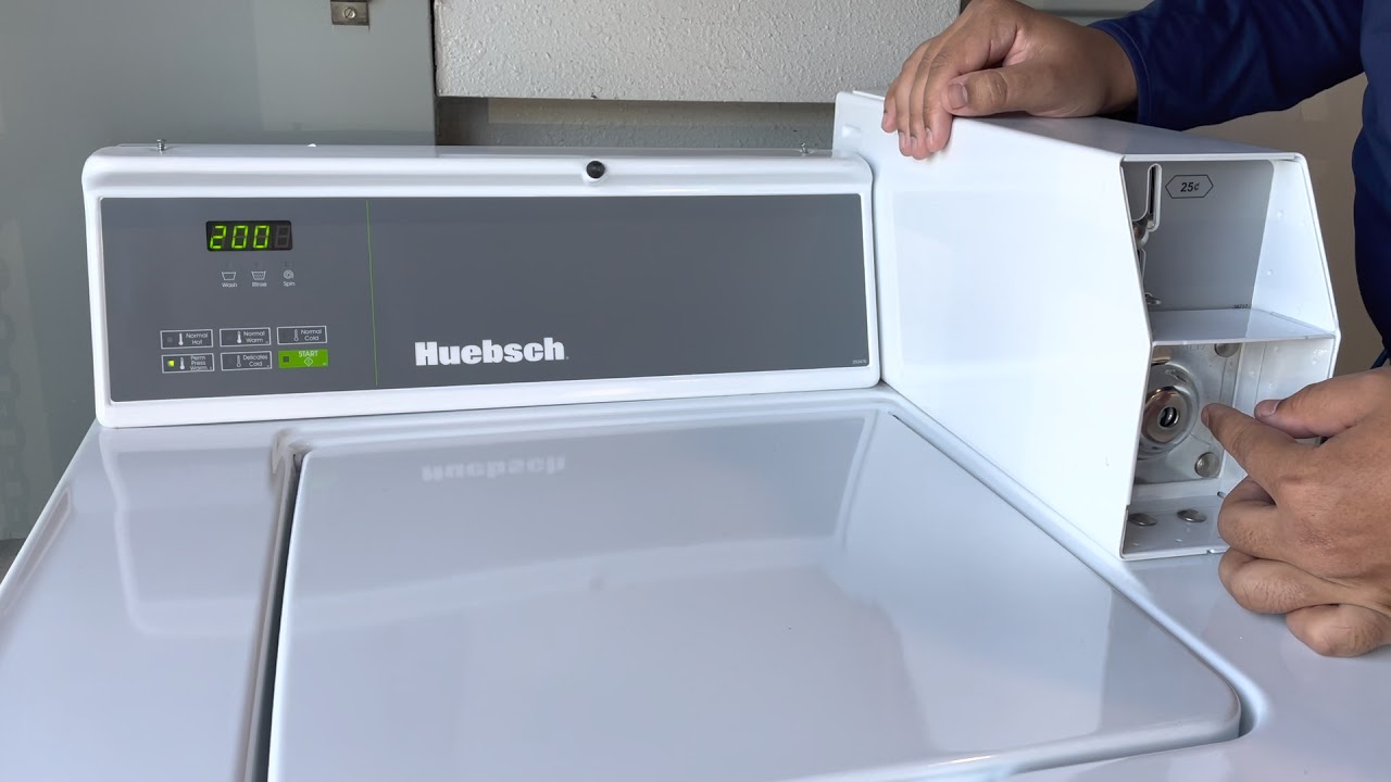 Entering Manual Mode on a Huebsch or Speed Queen Top Load Commercial Washing Machine