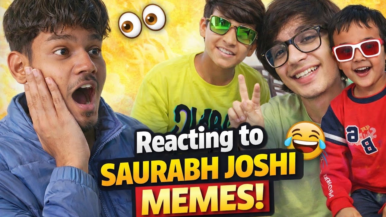 Reacting to Sourab Joshi Memes 😂 - YouTube