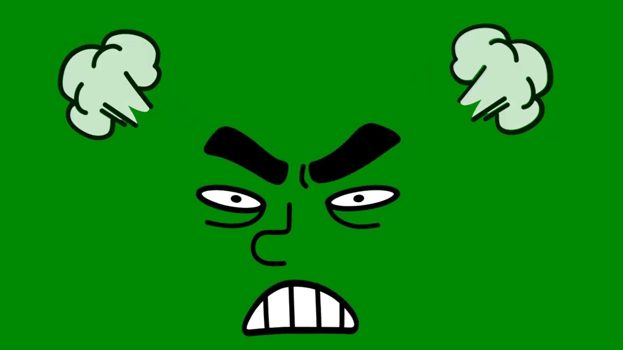 green screen super angry face video - YouTube