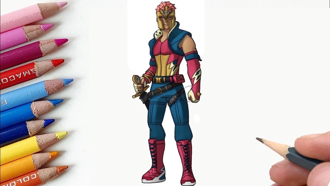 HOW TO DRAW *NEW* MORRO SKIN from FORTNITE - STEP BY STEP DRAWING ...