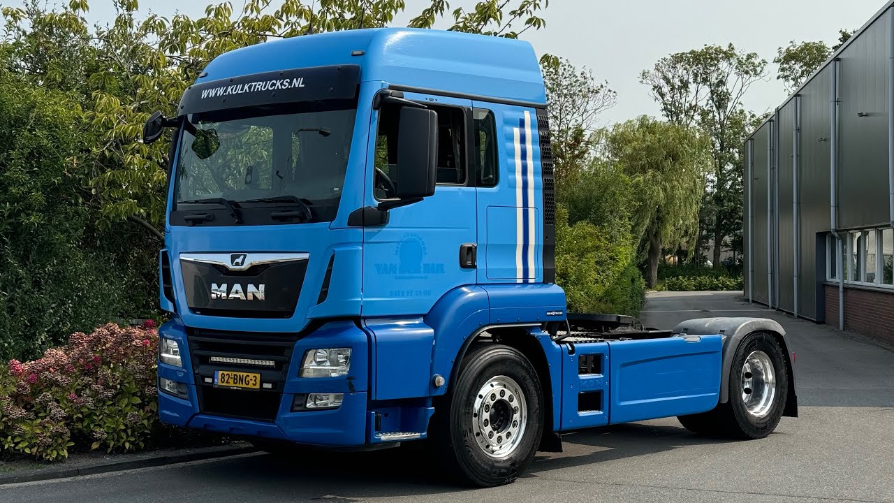 MAN TGS 18 420 - retarder - PTO - full spoiler - year 2019 - YouTube