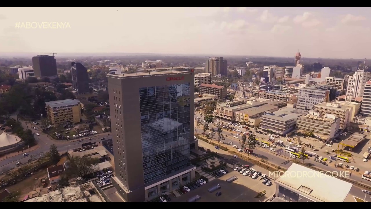 DRONE VIDEO OF UPPER HILL KENYA - YouTube