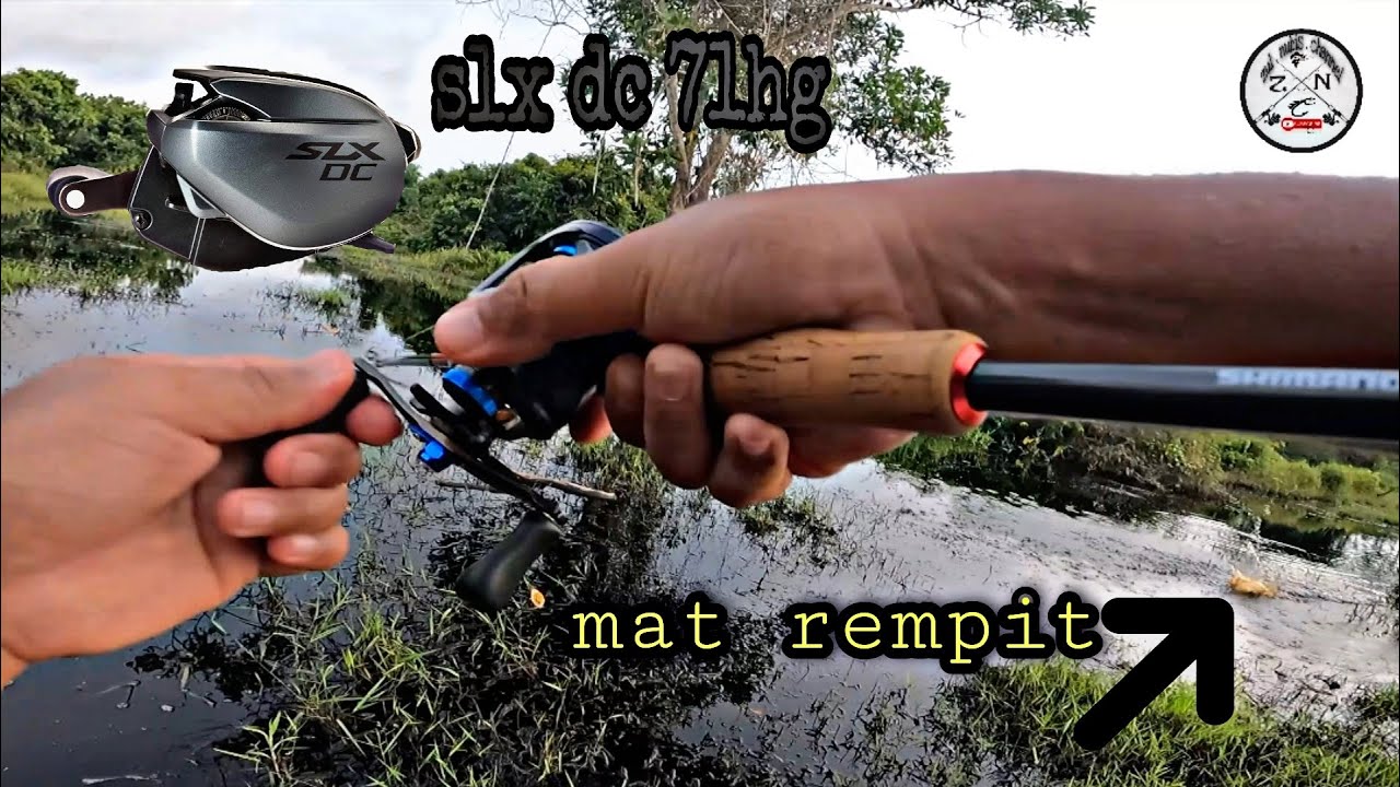 Slx dc 71hg setup dc baling gewang ringan | haruan | gabus - YouTube