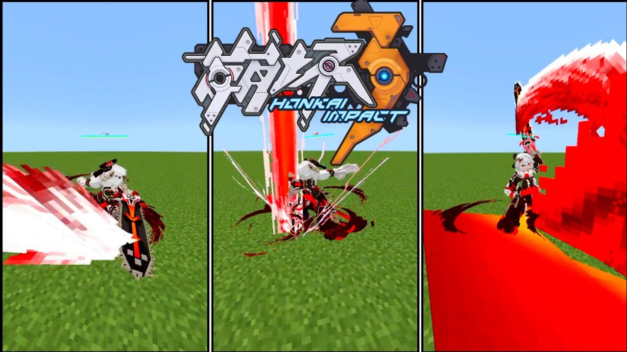 Honkai Impact 3rd Addon For Minecraft PE/Bedrock 1.20 - YouTube