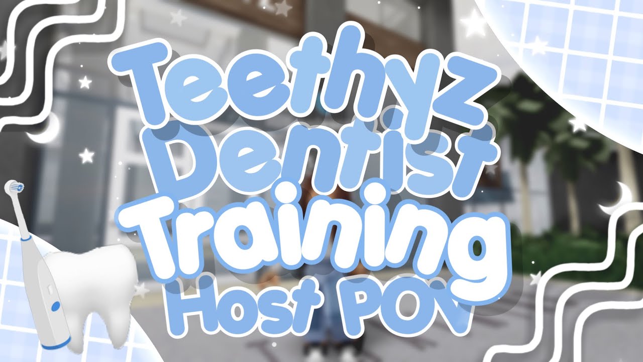 Teethyz Dentist Training | SHR POV (Roblox) - YouTube