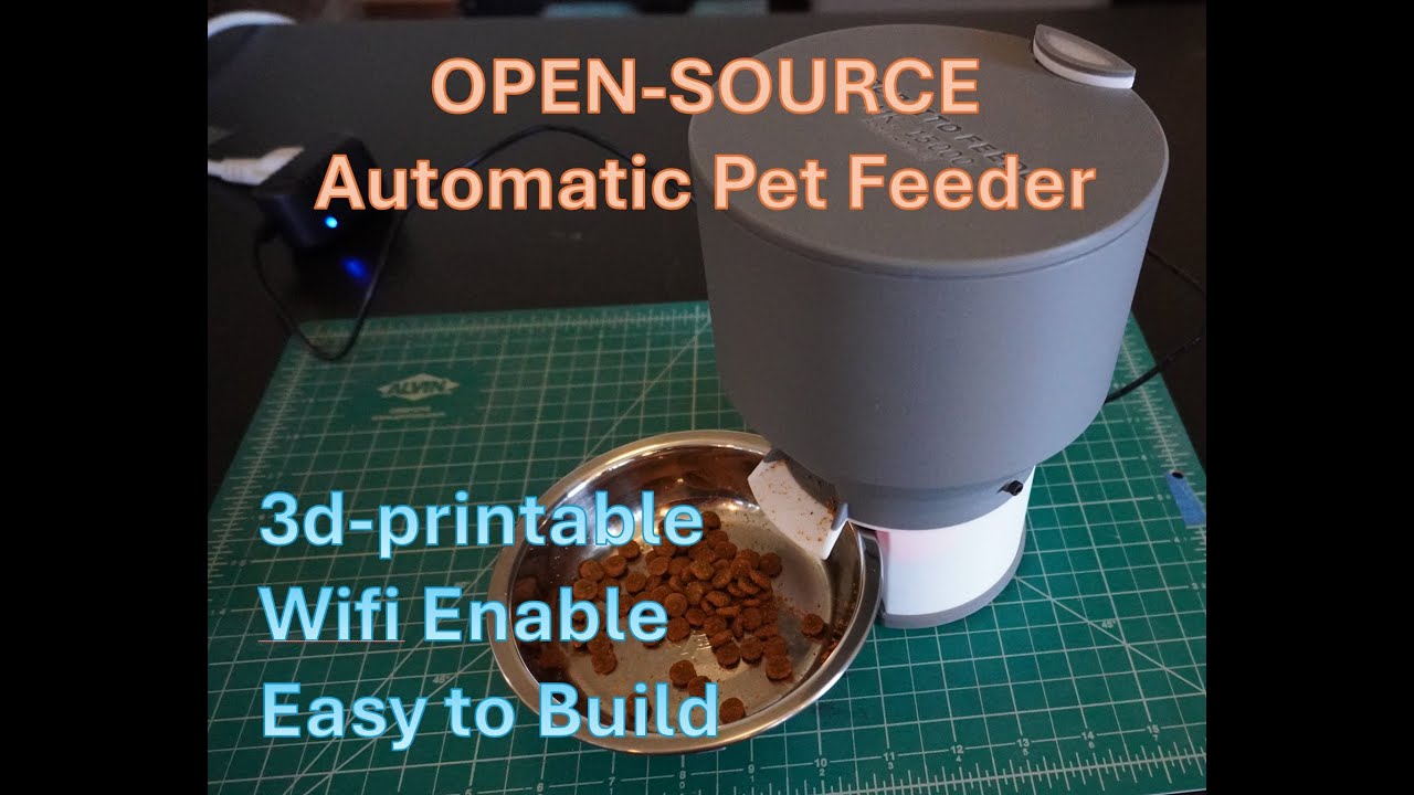 Best Open Source Automatic Cat Feeder! - YouTube