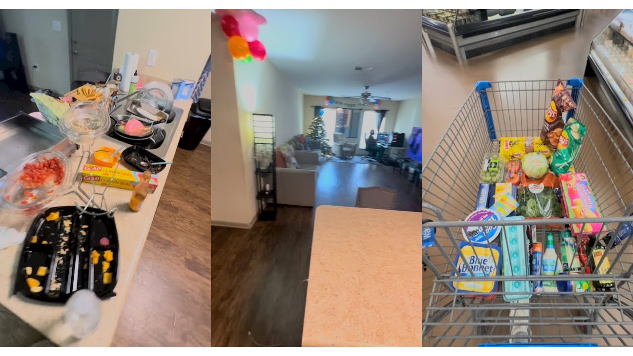 Fully Cleaning My House and Grocery Shopping + 6 - Day Grocery Haul ...