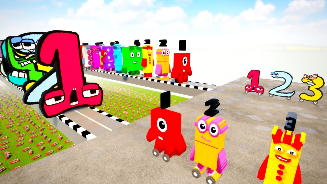 Number Lore 1-10 vs Numberblocks 1-10 | Teardown - YouTube