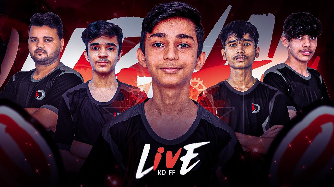 TOURNAMENT LIVE WITH DEADROW ESPORTS || FT KD FF || GARENA FREE FIRE ...