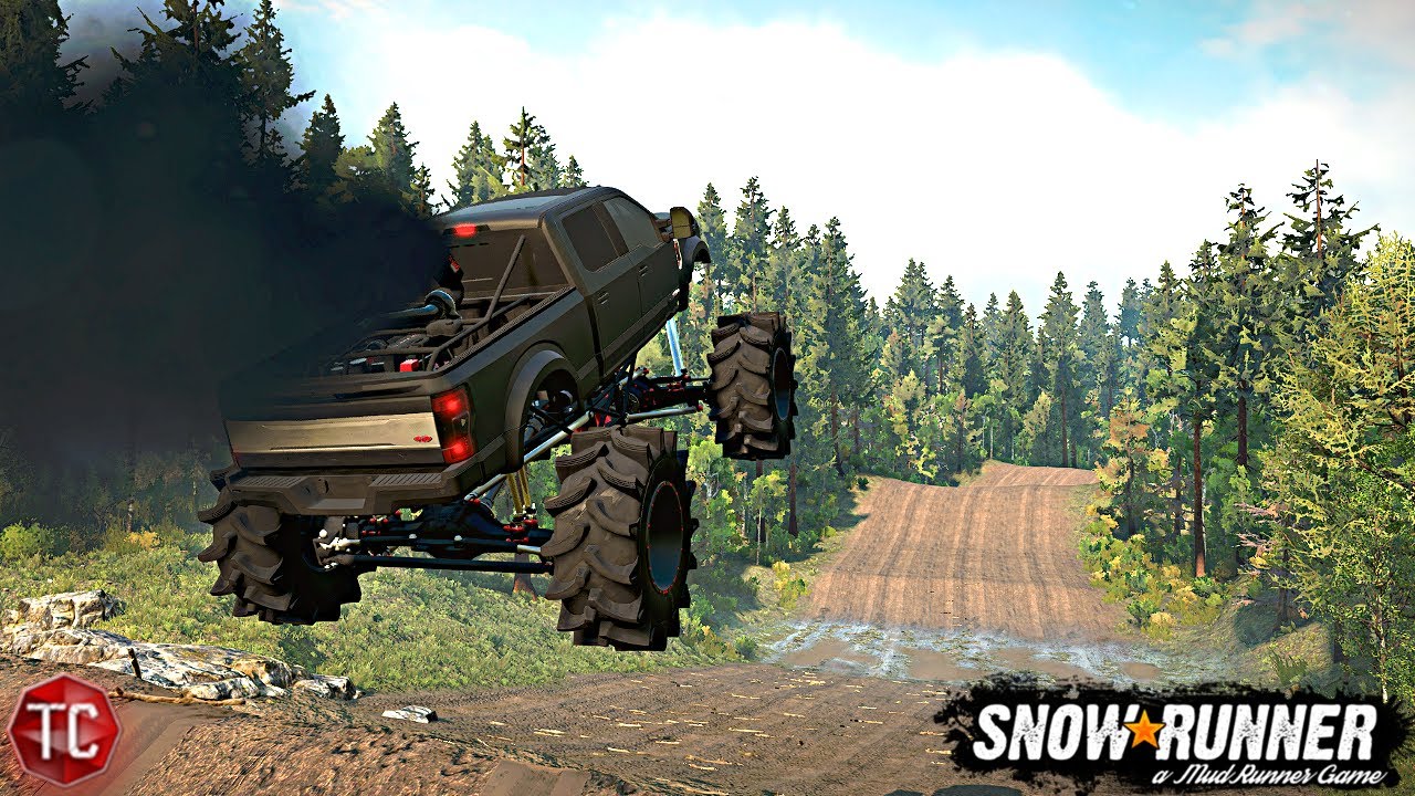 SnowRunner: This NEW MEGA RACE TRACK is AMAZING! (PC & Console) - YouTube