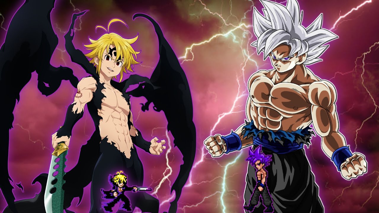 Meliodas RN OP(New) VS Goku 1000 Yrs Old OP in Jump Force Mugen - YouTube