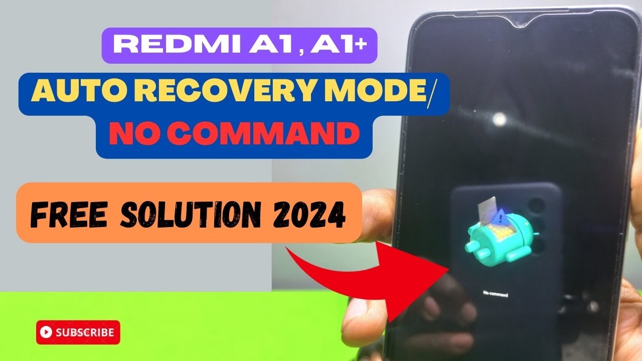 Redmi A1+ 👉No Command Error ||🔥 Auto Recovery Mode Error Fix FREE 100%🔥 ...