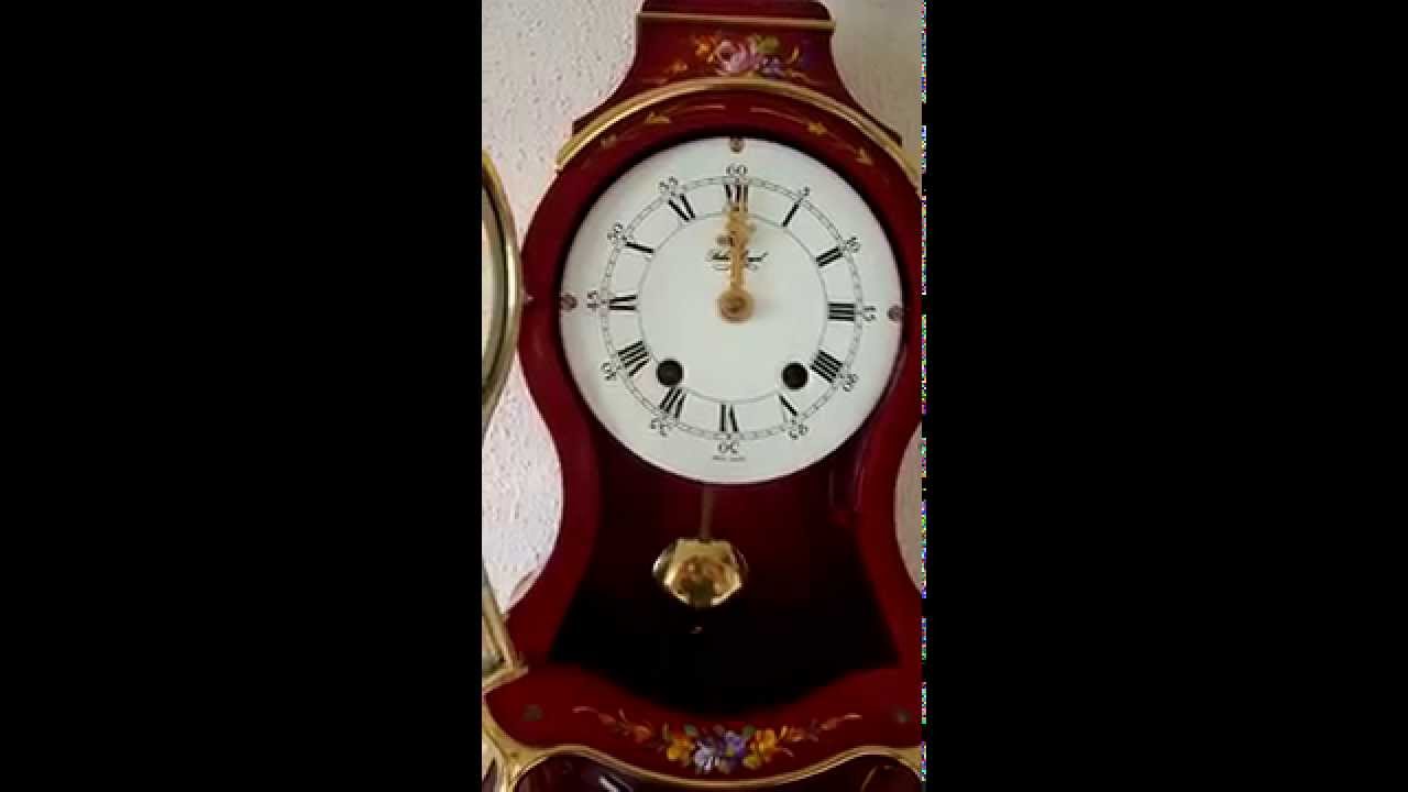 Palais Royal - Swiss clock on the console - double bell - YouTube
