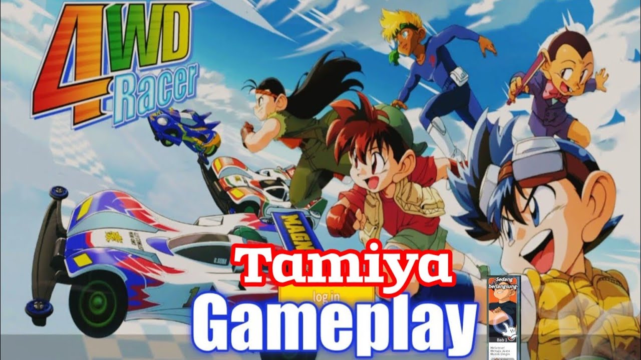 Tamiya Flash Racer II game play bab 1 II mengenang waktu masih kecil ...