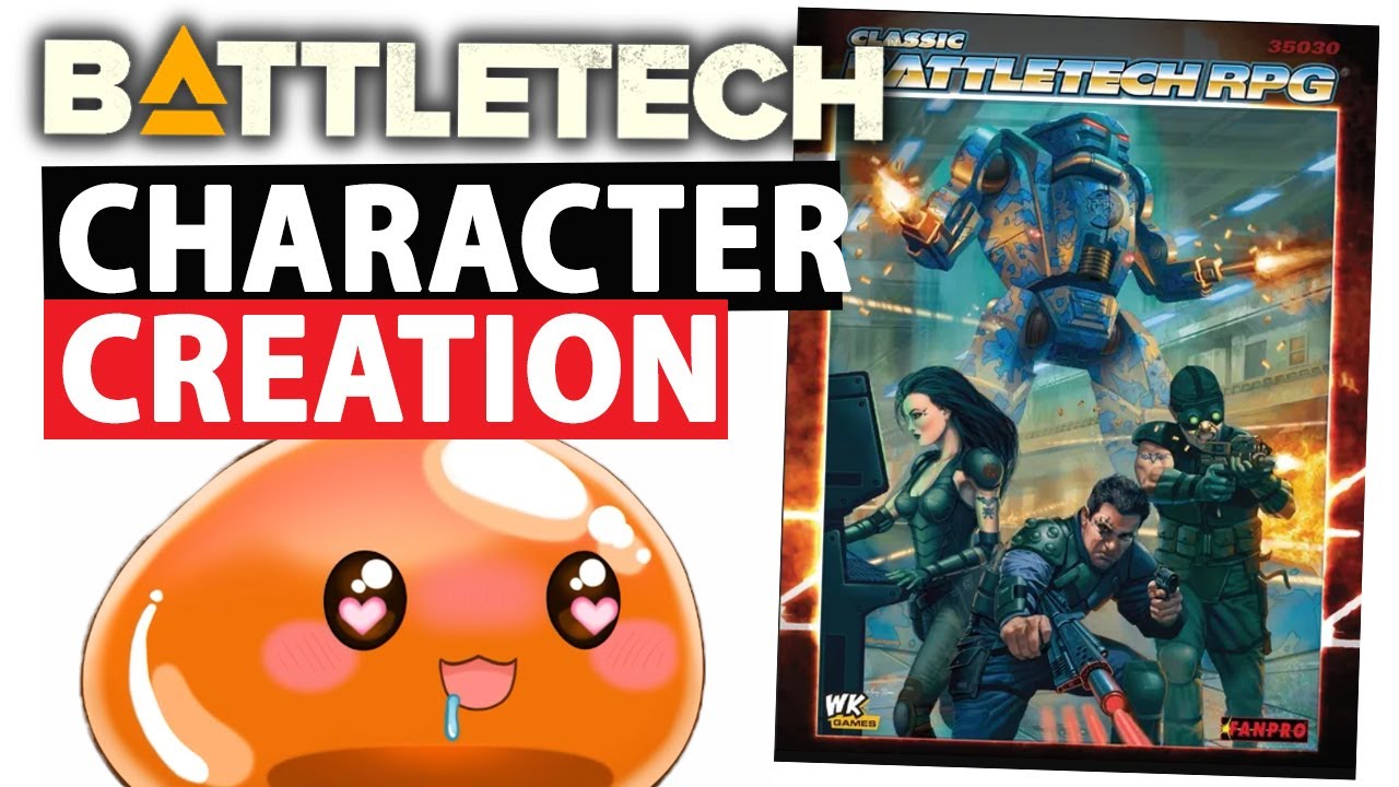 BATTLETECH RPG: Birth of a Mercenary! (Character Creation Stream) - YouTube