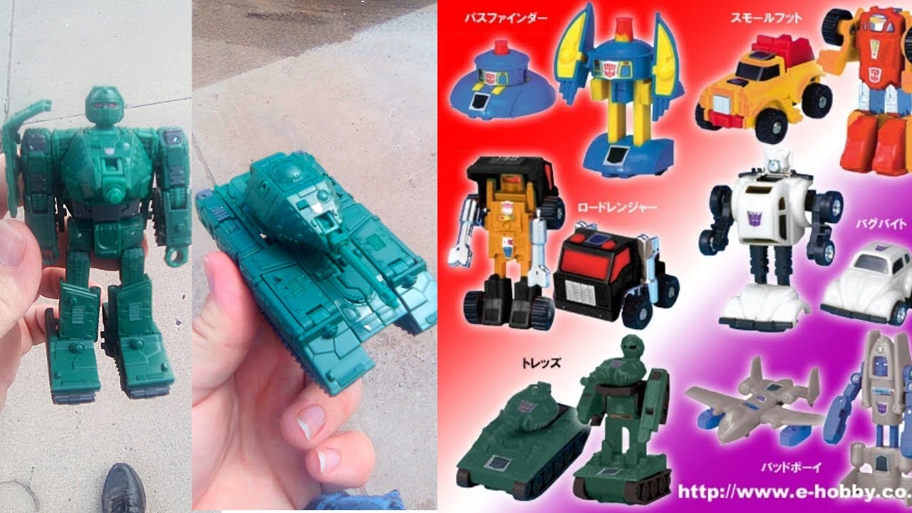 Transformers Selects Gobots Treds Possible First Look - E-Hobby Minibot ...