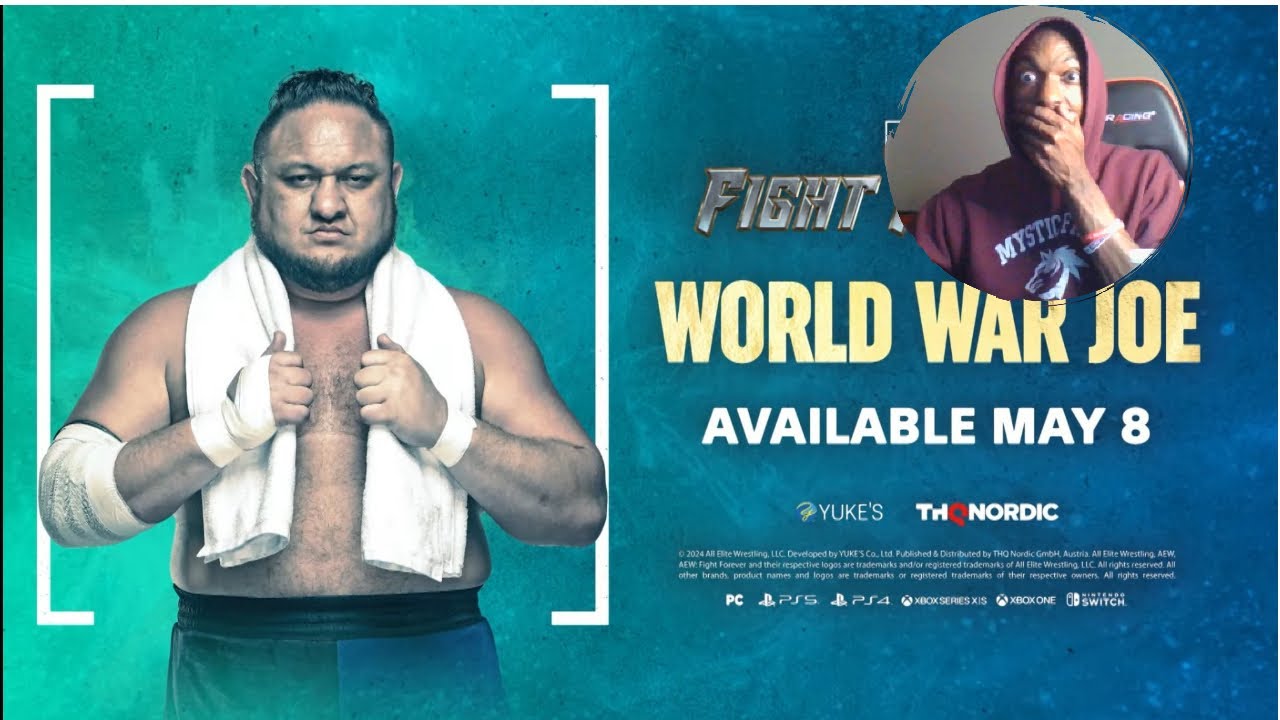 Samoa Joe is coming to AEW: Fight Forever! World War Joe DLC is ...