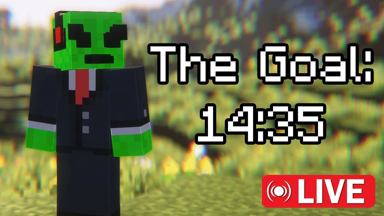 🔴LIVE🔴 Beating Minecraft in 14 Minutes! (MCSR Ranked & Random Seed ...